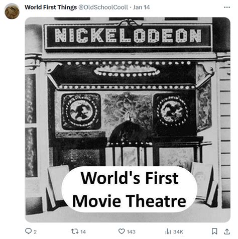 Nickelodeon Theater History