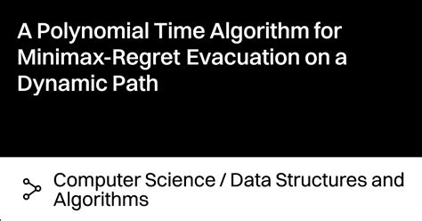 A Polynomial Time Algorithm For Minimax Regret Evacuation On A Dynamic Path