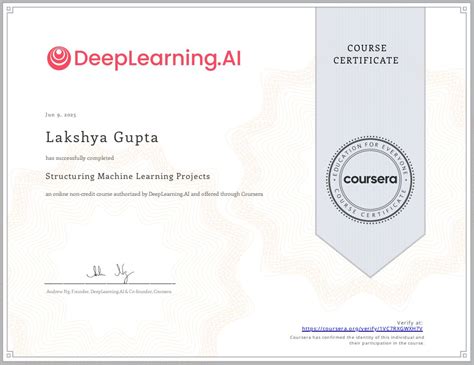 🚀 Just Completed The Structuring Machine Learning Projects Course By Deeplearningai On
