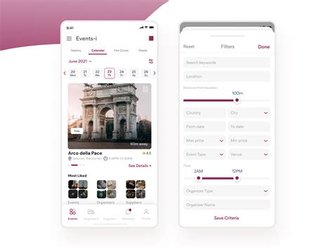 Dribbble Events I Saas App Design Png By Taz K