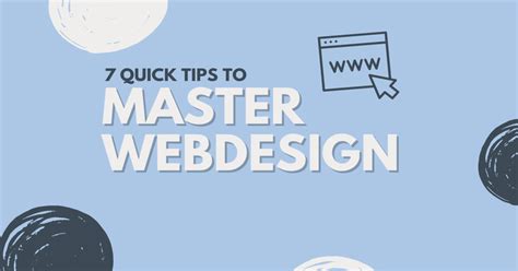 7 Quick Tips To Master Webdesign Artmeet Malaysia Blog