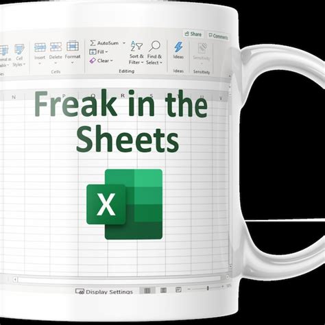 Coffee Cup Freak In The Sheets Etsy