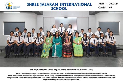 Class 6b Shree Jalaram International School