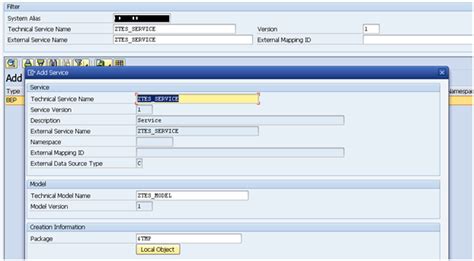 Gateway Service Using The OData Channel Approach SAP Community