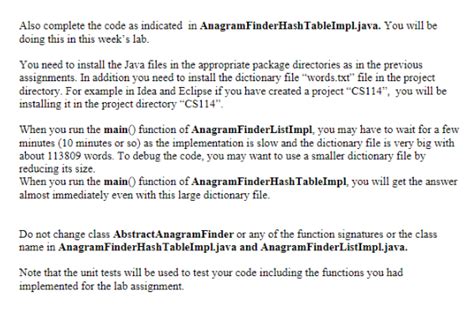 Solved An Anagram Is A Word Obtained By Reordering The Chegg