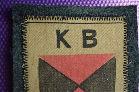 Ww2 Nazi German Patch Of Tersk Cossack Volunteers Authentic Great