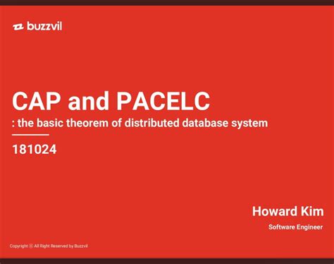 Cap And Pacelc The Basic Theorem Of Distributed Database System