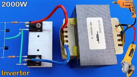Simple 2000w Powerful Inverter How To Make Powerful Inverter With Irfp450 Sine Wave Modyfied