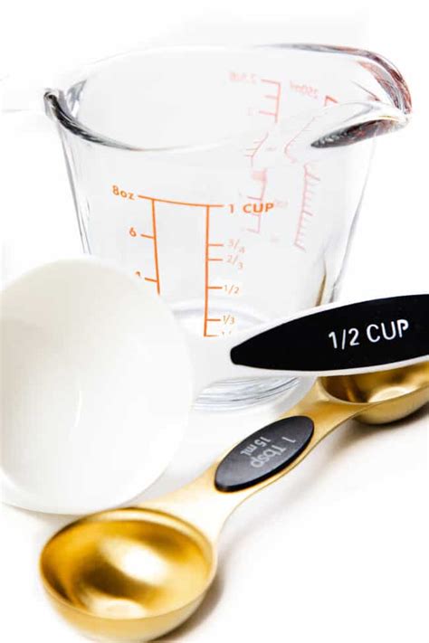 Tablespoons In 1 2 Cup