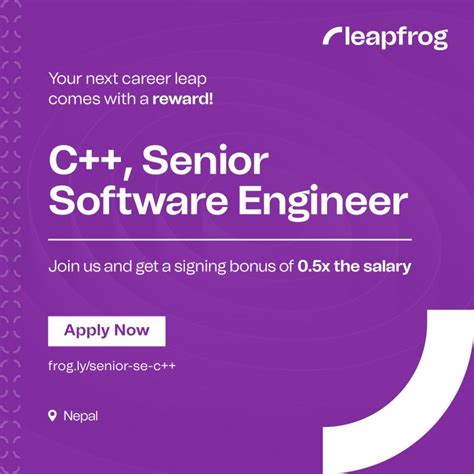 Softwareengineering Hiring Itvacancy Job It Vacancy Engineers Leapfrog Technology Inc