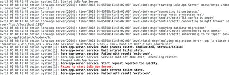 Solved Error Installing The Last Version Of Lora App Server Setup