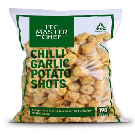 Chilli Garlic Potato Shots 15 Kg Itc Jitco