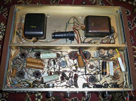 Scott 280 Tube Amplifier 80 Watts Has Large Power And Audio Output