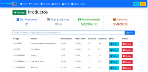 Sistema De Ventas En PHP MySQL Y Bootstrap PacoHunterDev Blog