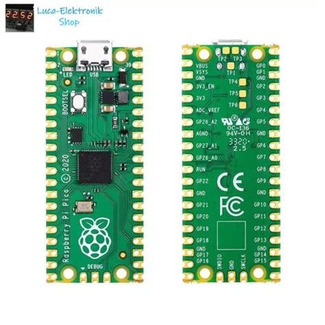Raspberry Pi Pico Rp2040 Microcontroller Board Dual Arm Cortex M0