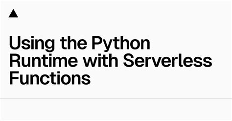Python Vercel Function Within Nextjs Project Help Vercel Community