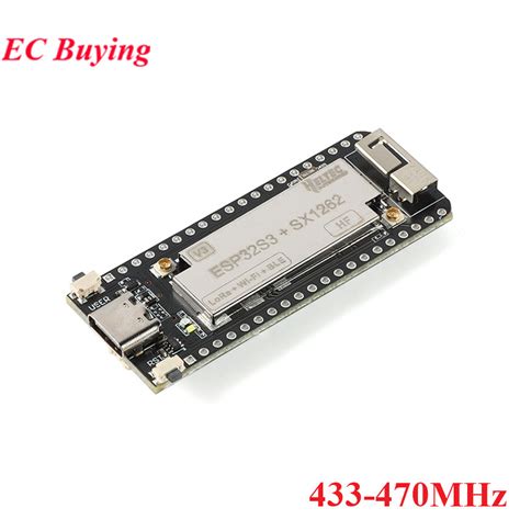 Esp32 Sx1262 Lora Wifi Ble Module Development Board Lorawan 433 470 868