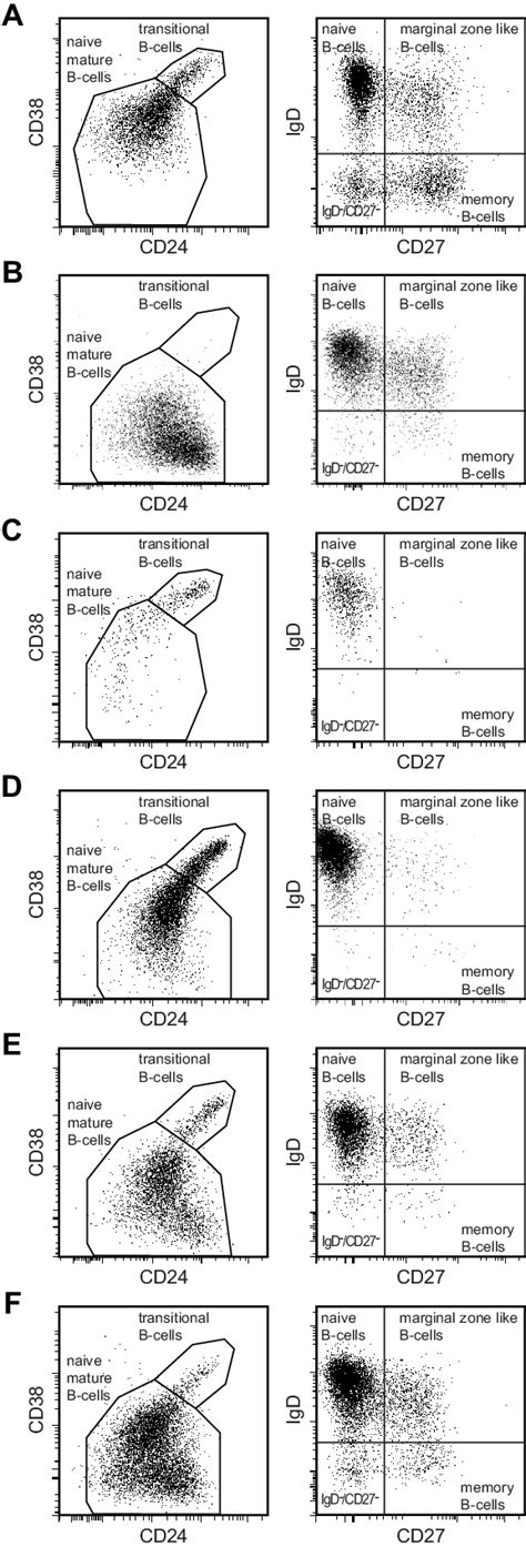 Flow Cytometric Analysis Of Blood B Cell Subsets In Healthy Controls