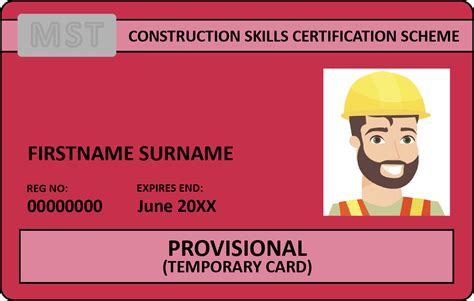 CSCS Card Types My Safety Test