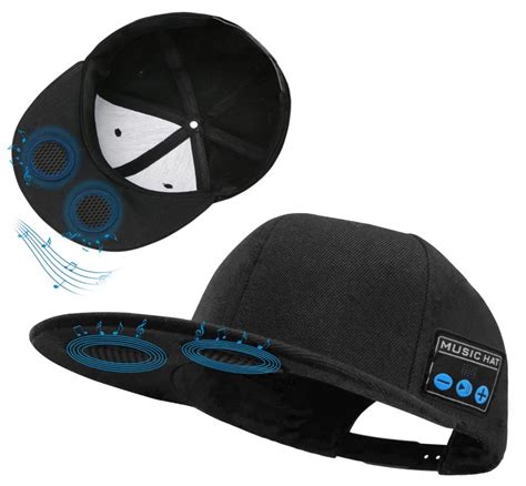 Wireless Speaker Hat With LED Lights Baseball Cap Hat And Speaker Hat Price