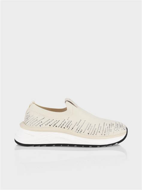 Marc Cain Слипоны из неопрена со стразами купить по выгодной цене Корона мужская и женская