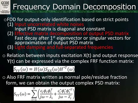 Ppt Some Investigations On Modal Identification Methods Of Ambient Vibration Structures
