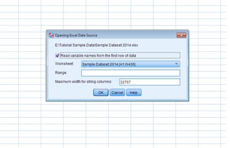 CÁch Import DỮ LiỆu TỪ File Excel VÀo PhẦn MỀm Spss Spss
