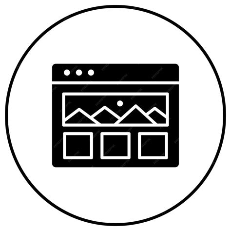 Premium Vector Landing Page Icon Vector Image Can Be Used For Coding And Development