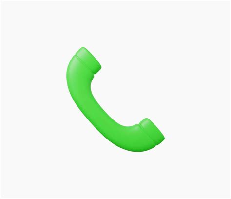 3d Realistic Phone Call Button Vector Illustration 20649085 Vector Art At Vecteezy