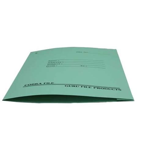 Guru File Products Light Green Paper Tag File Rs Dozen Guru File Products ID