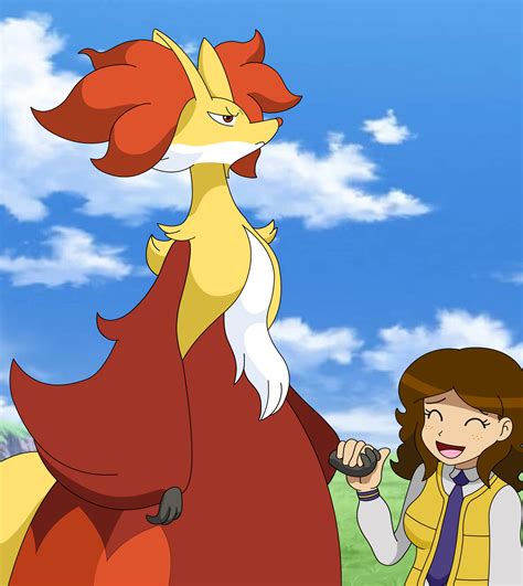 Delphox On Delphox Fans Deviantart