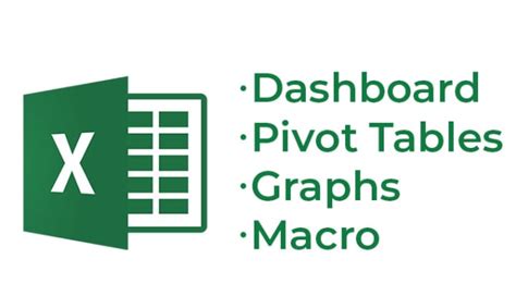 Create Excel Graphs Pivot Tables Dashboards And Macros By