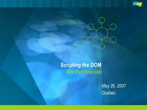 scripting the dom