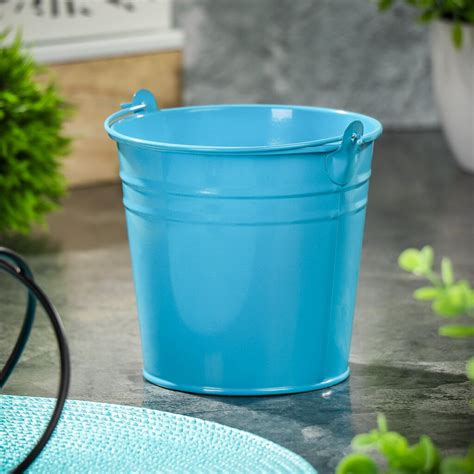 Ведро 11.5х13 см, металл, декоративное, Y4-5494, в ассортименте в ...