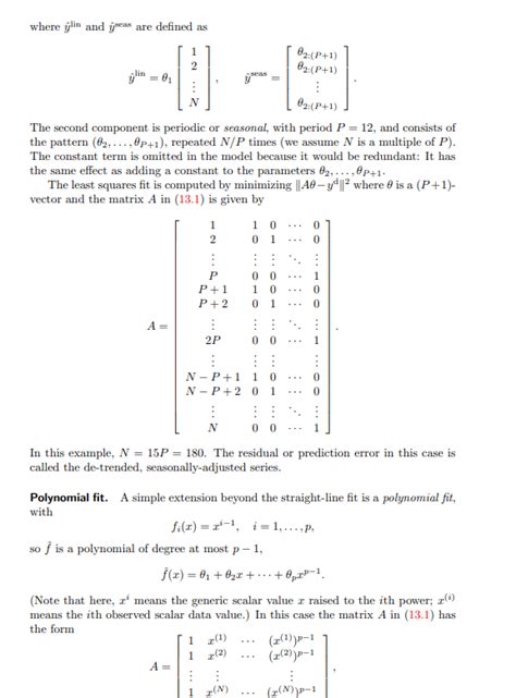 Solved The Idea Of Polynomial Models Can Be Extended From
