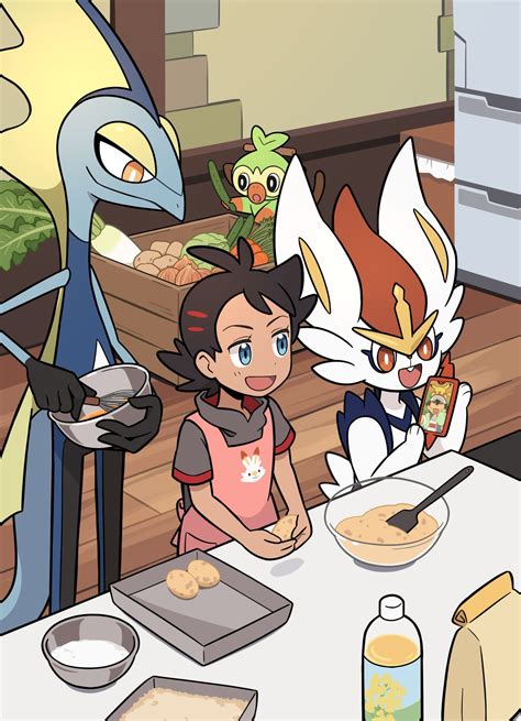 Pikachu Ash Ketchum Rotom Rotom Phone Scorbunny And 4 More