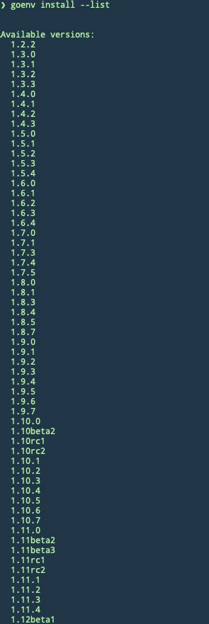 Lack New Versions · Issue 112 · Go Nvgoenv · Github