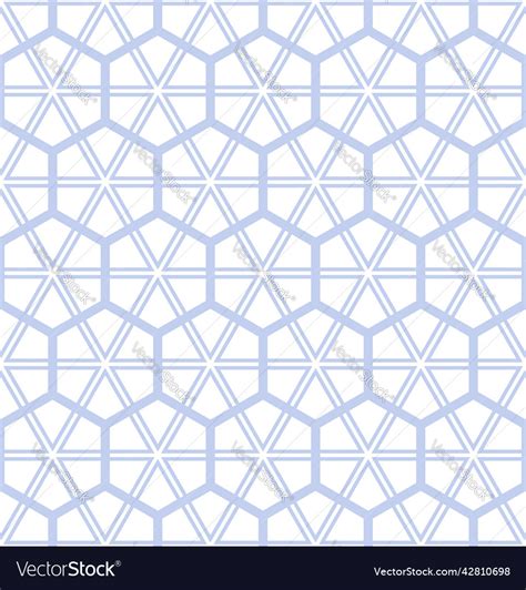 Seamless Hexagons Pattern Royalty Free Vector Image