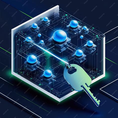 A Virtual Private Network Vpn With Its Core Architecture Visualized In A Stylized 3d Circuit