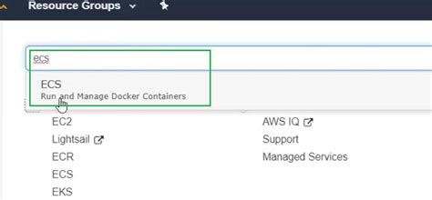 how to setup amazon web service aws ecs geeksforgeeks