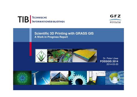 Pdf Scientific 3d Printing With Grass Gis In A Nutshell