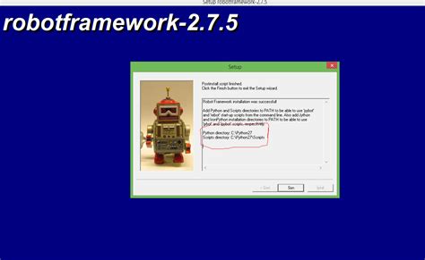 onur yazir testing blog robot framework installation on windows