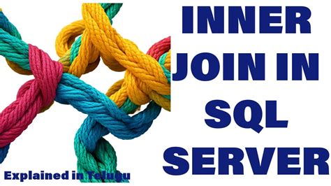30 What Is Inner Join In Sql Server Explained In Telugu Sql Server Telugu Tutorials Youtube