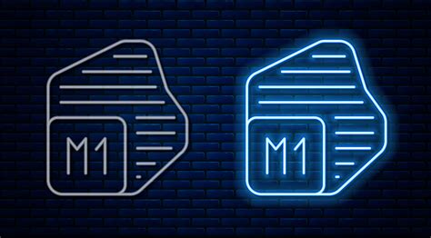 빛나는 네온 라인 프로세서 아이콘은 벽돌 벽 배경에 분리되어 있습니다 Cpu 중앙 처리 장치 마이크로칩 미세 회로 컴퓨터