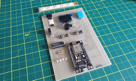 Placa De Testes Para Micropython Com Esp8266 Embarcados