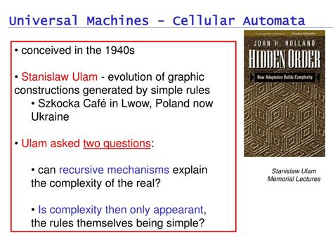 Ppt Introductory Lecture On Cellular Automata Powerpoint Presentation Id 1228017