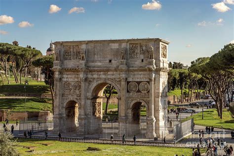 Constantine Arch Rome Italy Photograph By Matteo Colombo Pixels