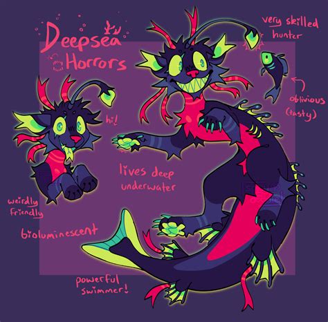 Deepsea Horrors Closed By Spicydoodle On Deviantart