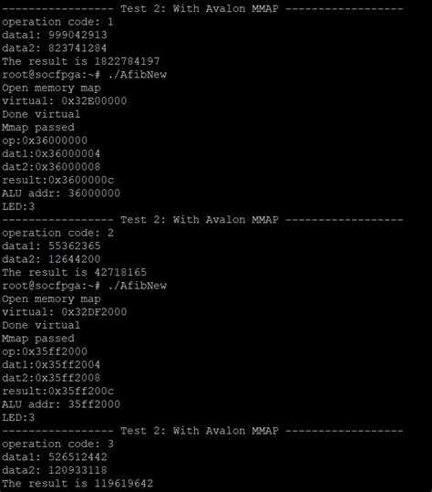 Hardware Accelerated Arithmetic Logic Unit Alu Linux Application On De1 Soc Using Arm