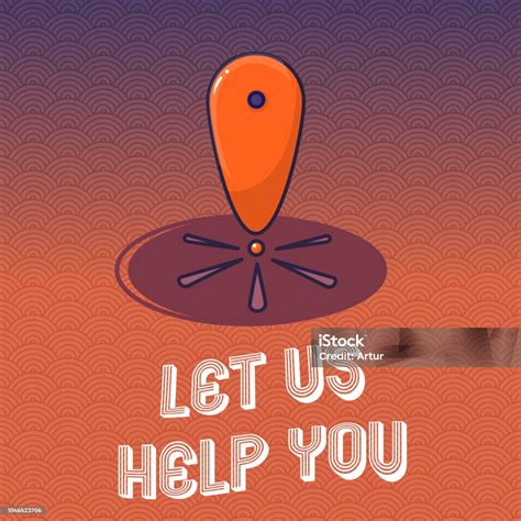 텍스트 서명 하자 도움이 당신에 게 보여주는입니다 그의 필요성에서 그를 돕기 위하여 다른 사람에 게 서비스를 제공 하는 개념적 사진 Nomination에 대한 스톡 벡터